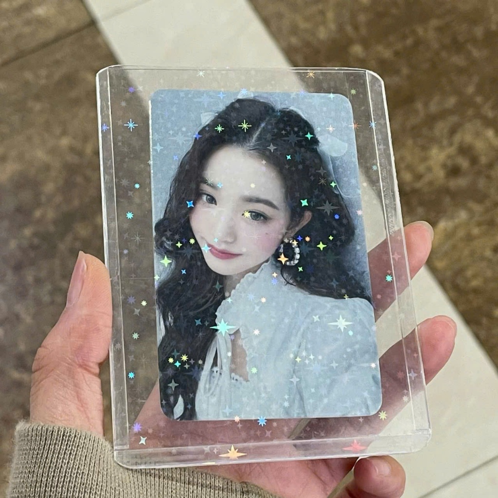 Toploader Có Hologram Khay Đựng Card A7, B8 Ảnh Thần Tượng Có Seal Để ...