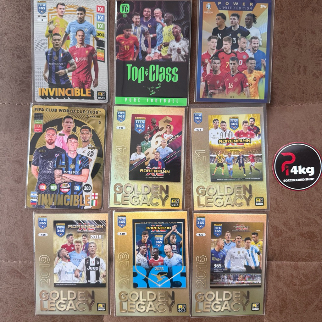 [CHÍNH HÃNG] Thẻ bóng đá Đặc biệt Topps và Panini 2024/25 (Tặng thẻ ...