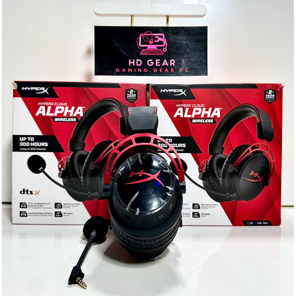 Tai nghe Gaming không dây HyperX Cloud Alpha Wireless | Màng Loa Buồng ...