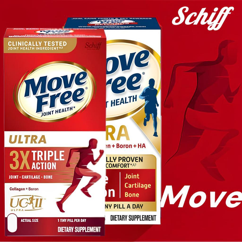 Viên uống Ultra 3x Triple Action Move Free Mỹ- hỗ trợ xương khớp- 75 ...
