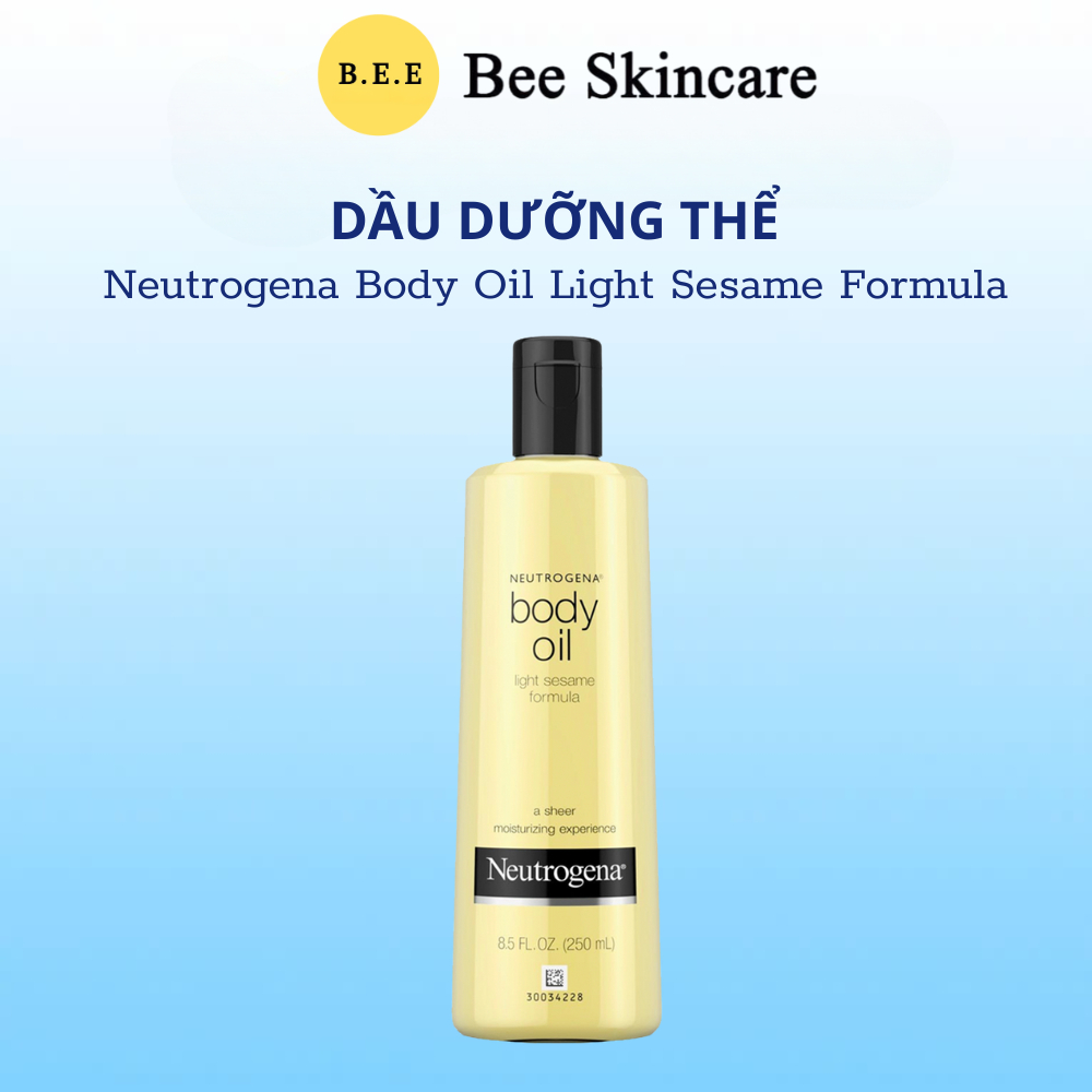 Dầu Dưỡng Thể Neutrogena Body Oil Light Sesame Formula Căng Bóng, Mềm ...