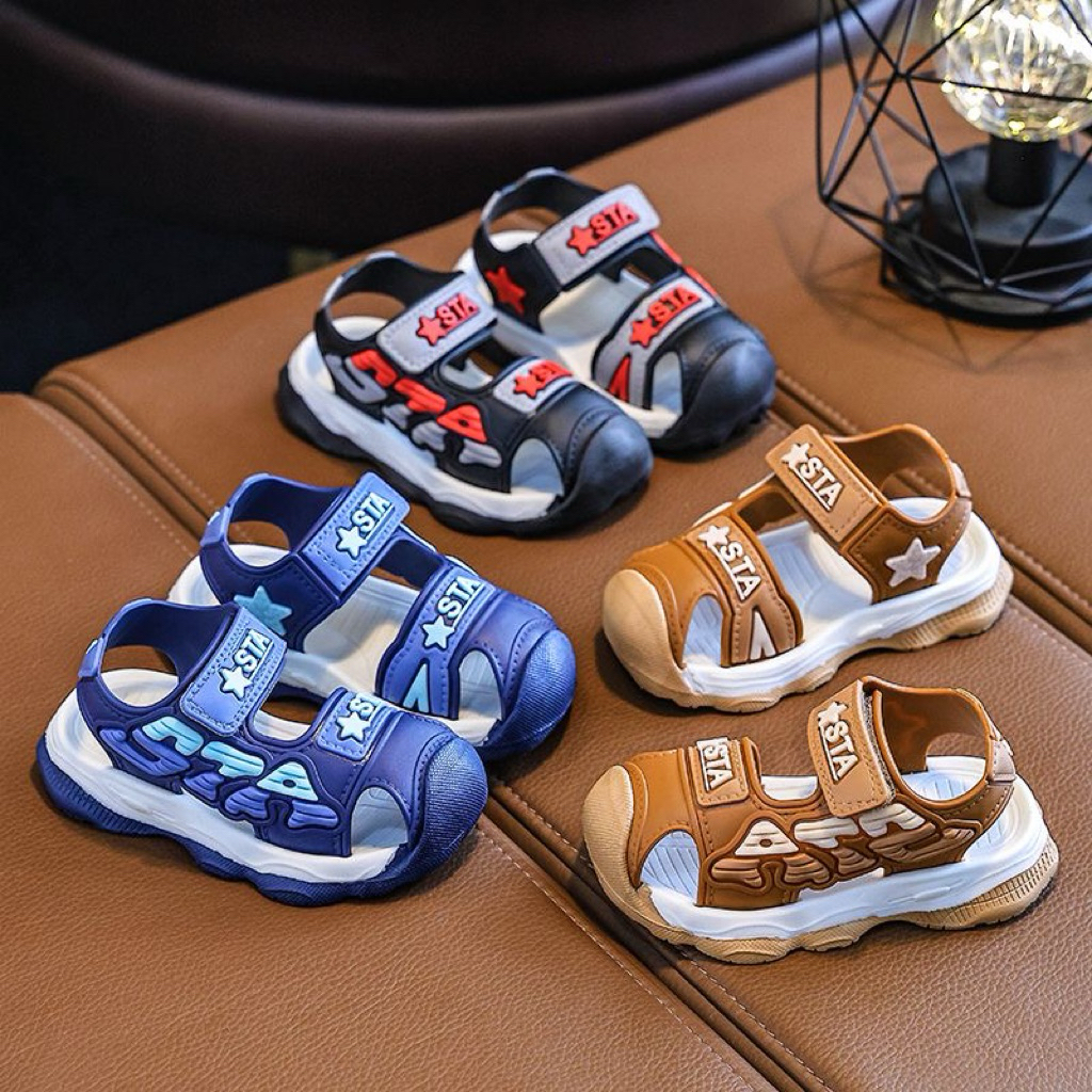 Sandal rọ bít mũi sta phom giả giày cho bé trai từ 1 đến 10 tuổi siêu ...
