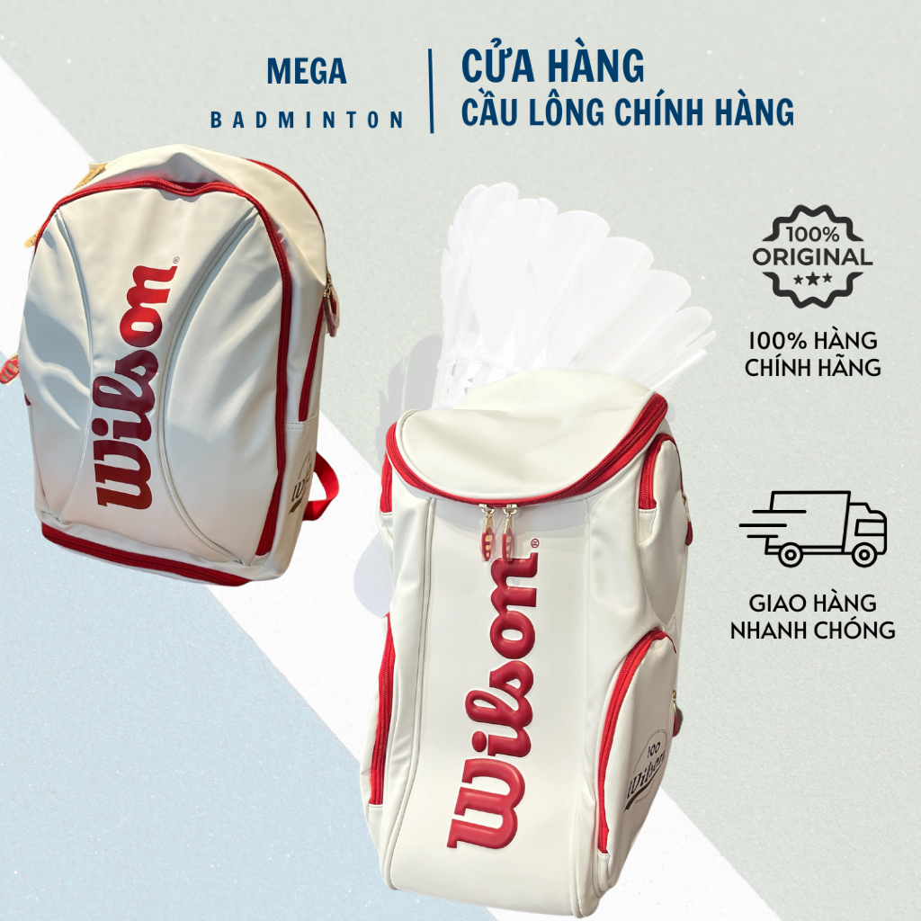 Balo Wilson Kỷ Niệm 100 Năm Tour Large Limited Edition - Màu Trắng Đỏ ...