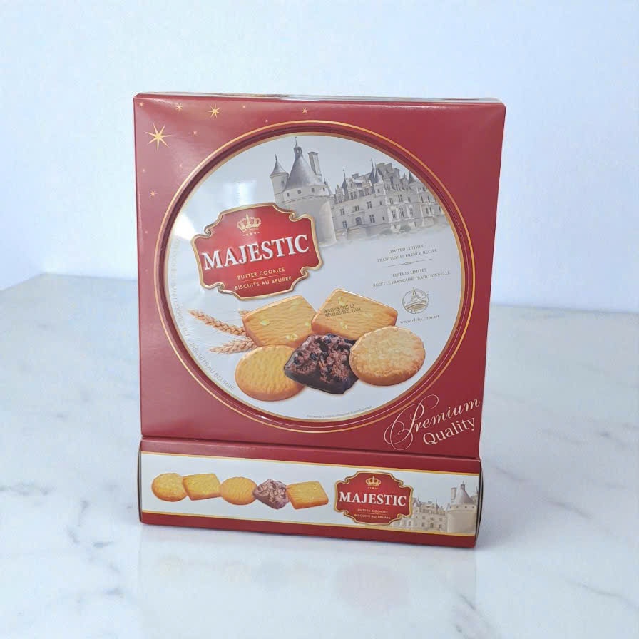 Bánh Quy Majestic Richy, Hộp Thiếc Thơm Ngon, Béo Ngậy 382g | Shopee ...
