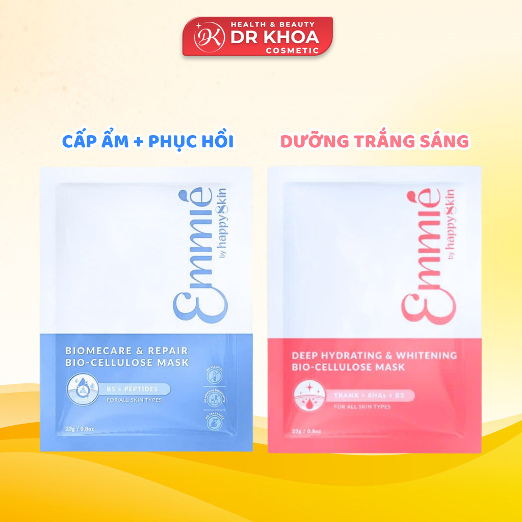 Mặt Nạ Sinh Học Emmié by Happy B5 BioCell Mask - Emmie Deep Whitening ...