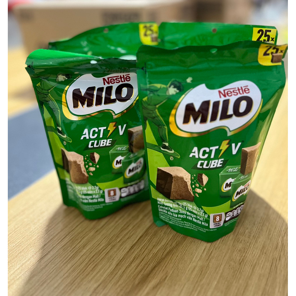 Kitkat MiLo Cube 25 Viên x 2.7g | Shopee Việt Nam