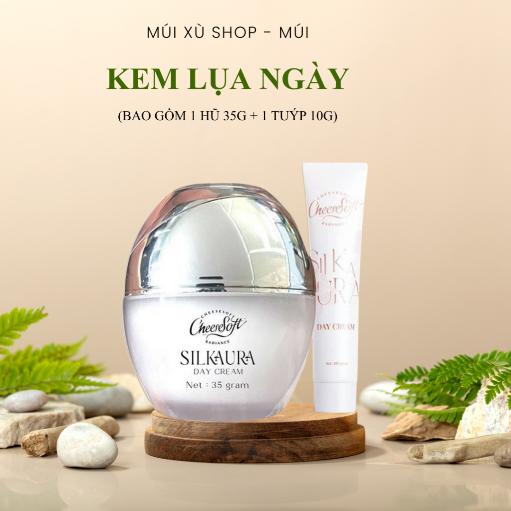 [CHÍNH HÃNG] Kem Lụa ngày (Cừu Ngày X2) Silkaura Day Cream - NET 45G ...