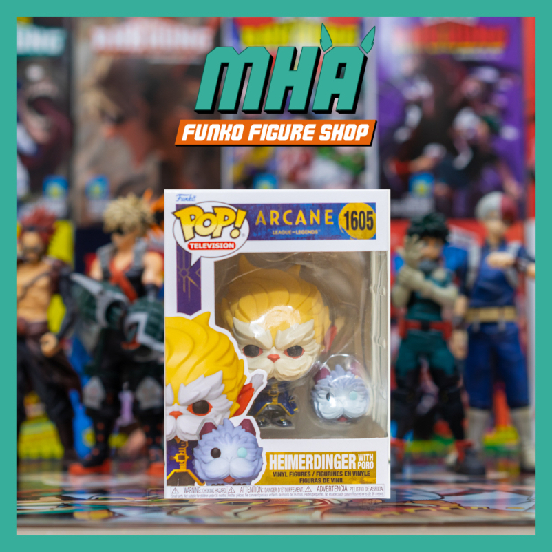 Chính Hãng Funko Pop Television - Arcane : Mô Hình Heimerdinger with ...