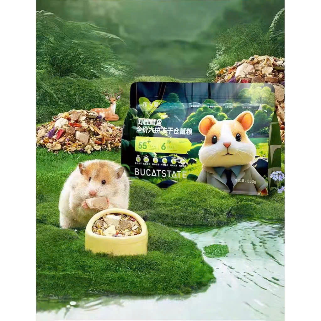 [BUCAT PROBIOTIC 55+] Thức ăn trộn Bucatstate PROBIOTIC 55+ cho hamster ...