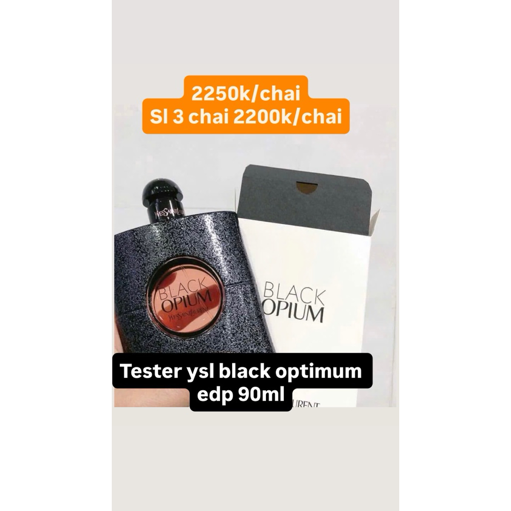 Tester ysl black optimum edp 90ml | Shopee Việt Nam