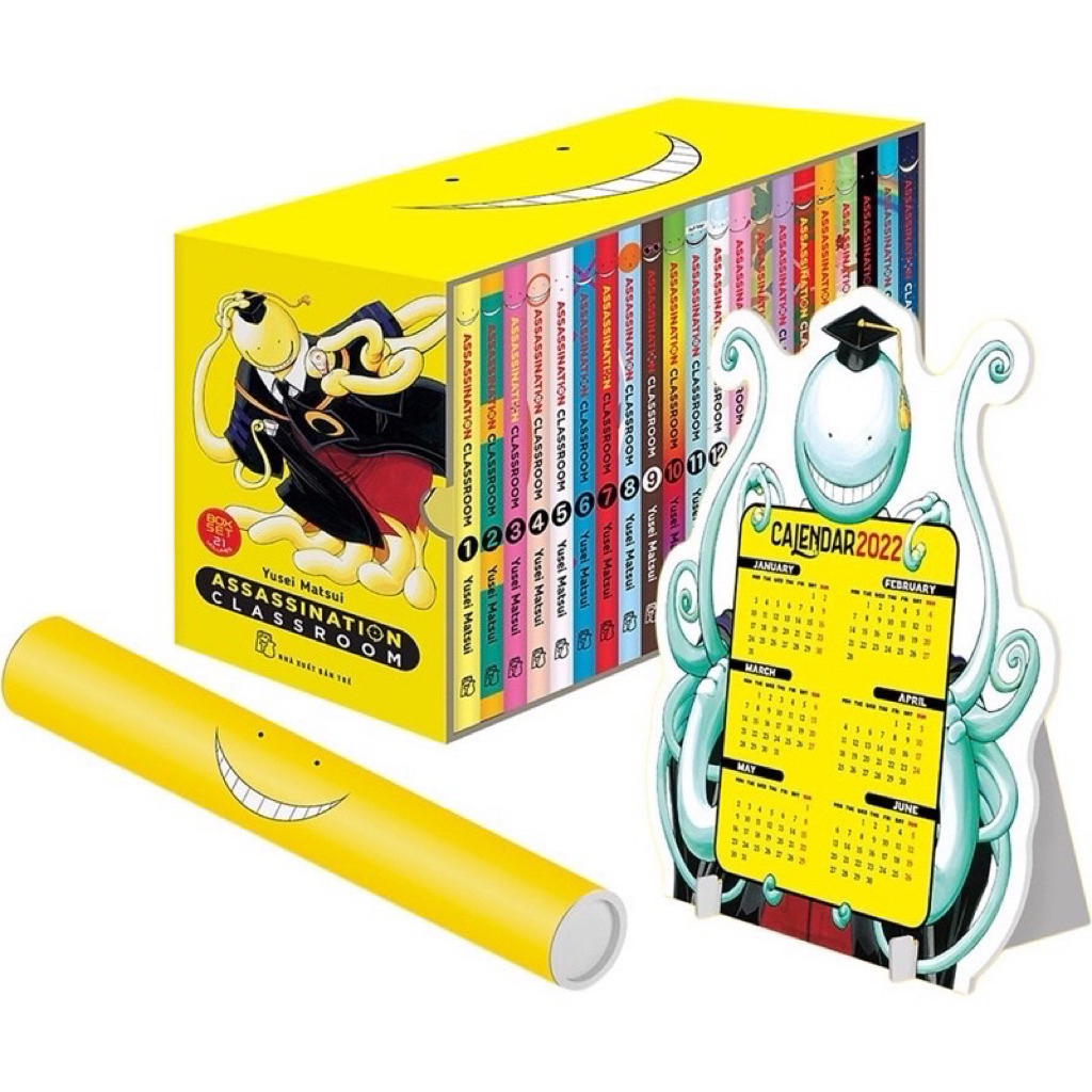 Truyện - Boxset Lớp Học Ám Sát Assassination Classroom (BOX SET 21 TẬP ...