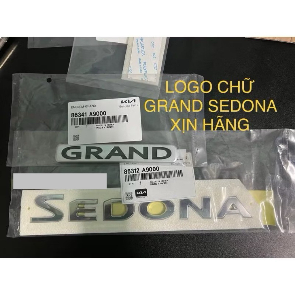 2 BỘ LOGO GRAND SEDONA XỊN CHÍNH HÃNG 86341-A9000. 86312-A9000 giá rẻ ...