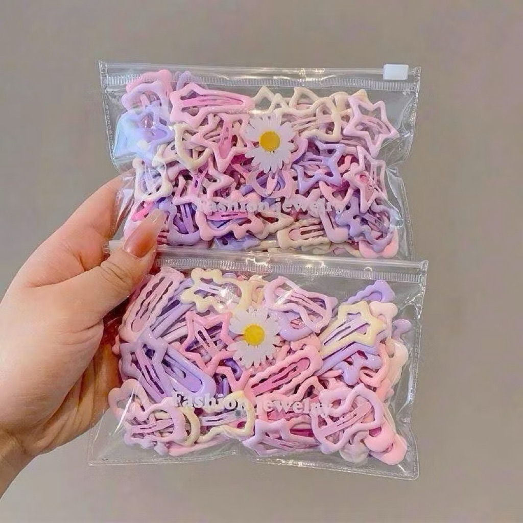 Set 32 Kẹp Tách Tạo Kiểu Tóc Cho Bé – Nhiều Hình Xinh Xắn Hồng Tím Dễ Thương (P302) | Shopee ...