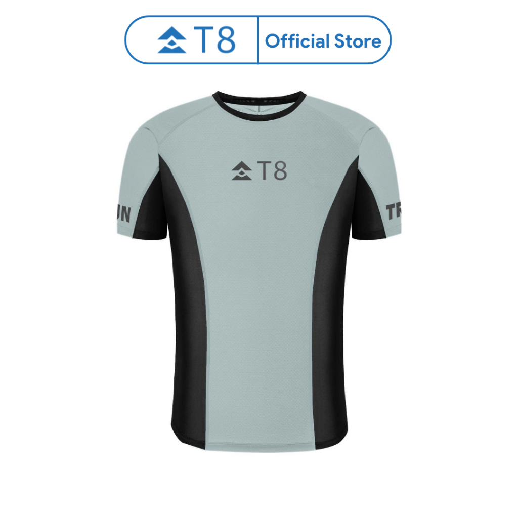Áo Chạy Bộ Nam T8 Iced Tee Men - Silver Blue | Shopee Việt Nam