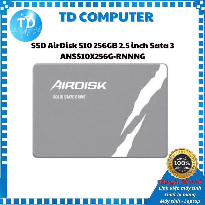 Ổ cứng SSD AirDisk S10 256GB 2.5 inch Sata 3 Chính Hãng Phân Phối ...