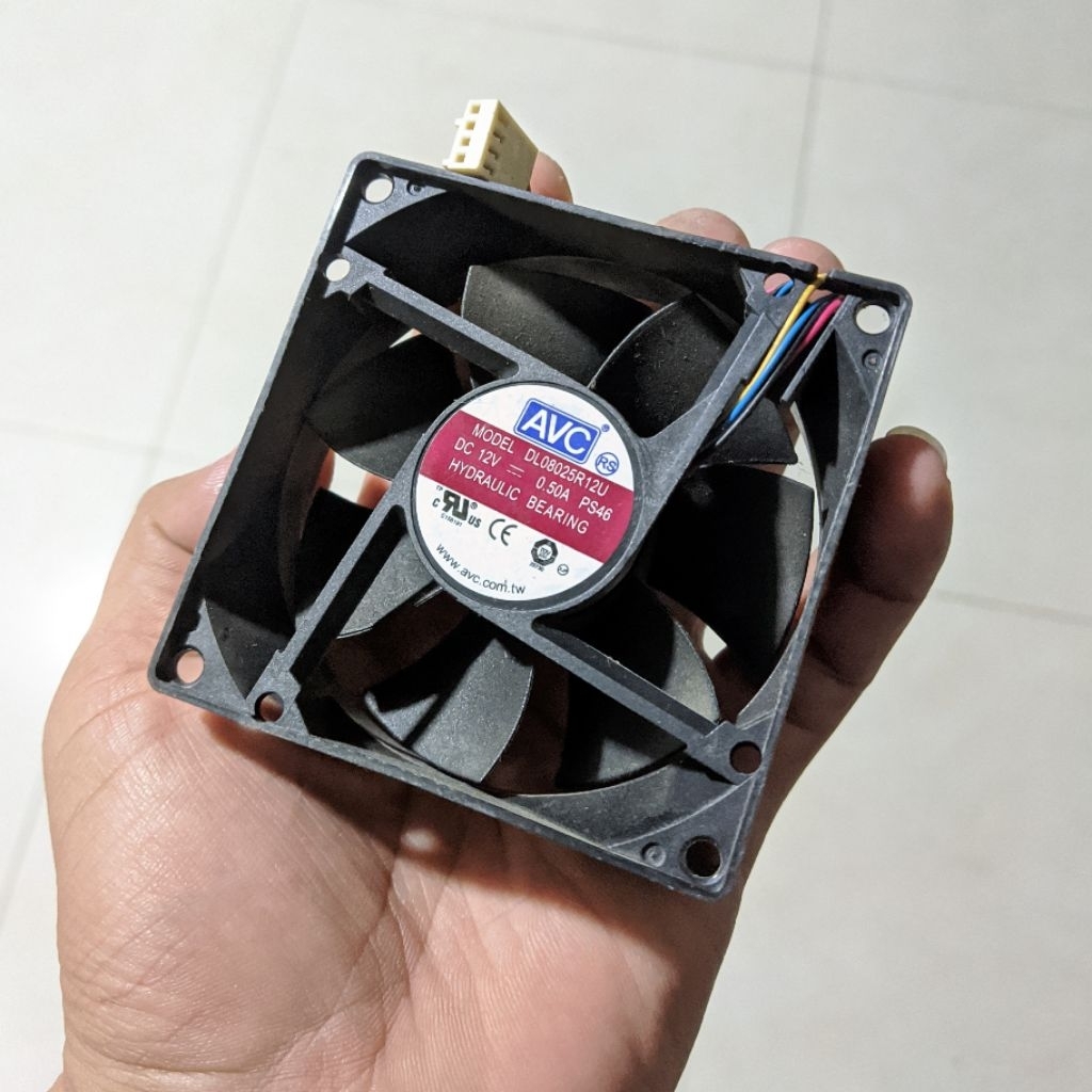 Fan8 - Quạt tản CPU 8cm chân 4pin tháo máy tính các loại Dell HP Lenovo ...