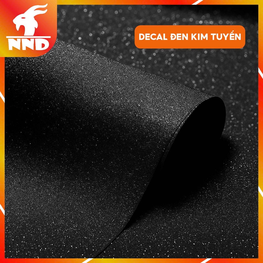 Giấy Decal Dán Kính Mờ Kim Tuyến Màu Đen Độc Đáo Với Hiệu Ứng Ánh Kim ...