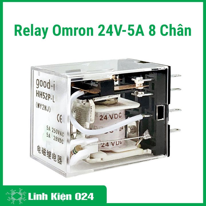 Relay Omron 24V-5A 8 Chân | Shopee Việt Nam