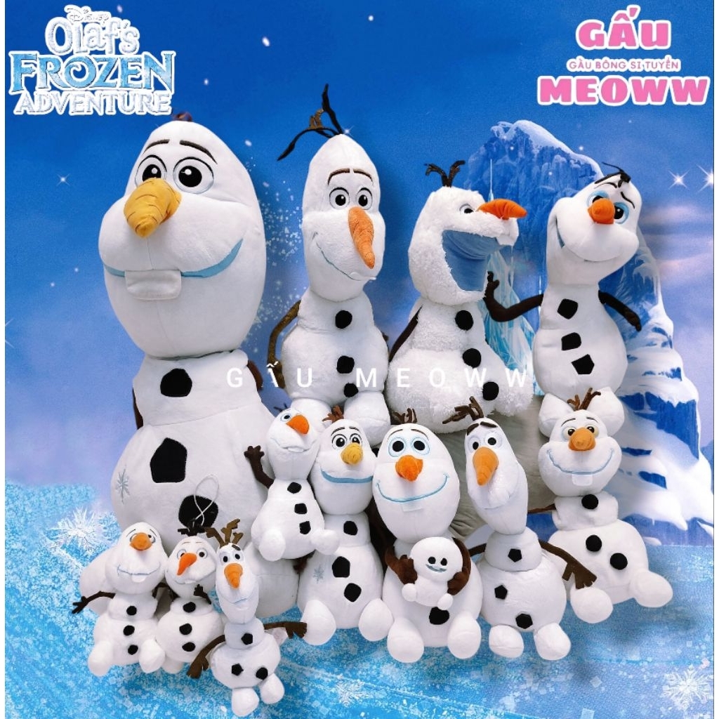 Gấu bông người tuyết Olaf - Phim Frozen - Nữ hoàng băng giá Disney ...