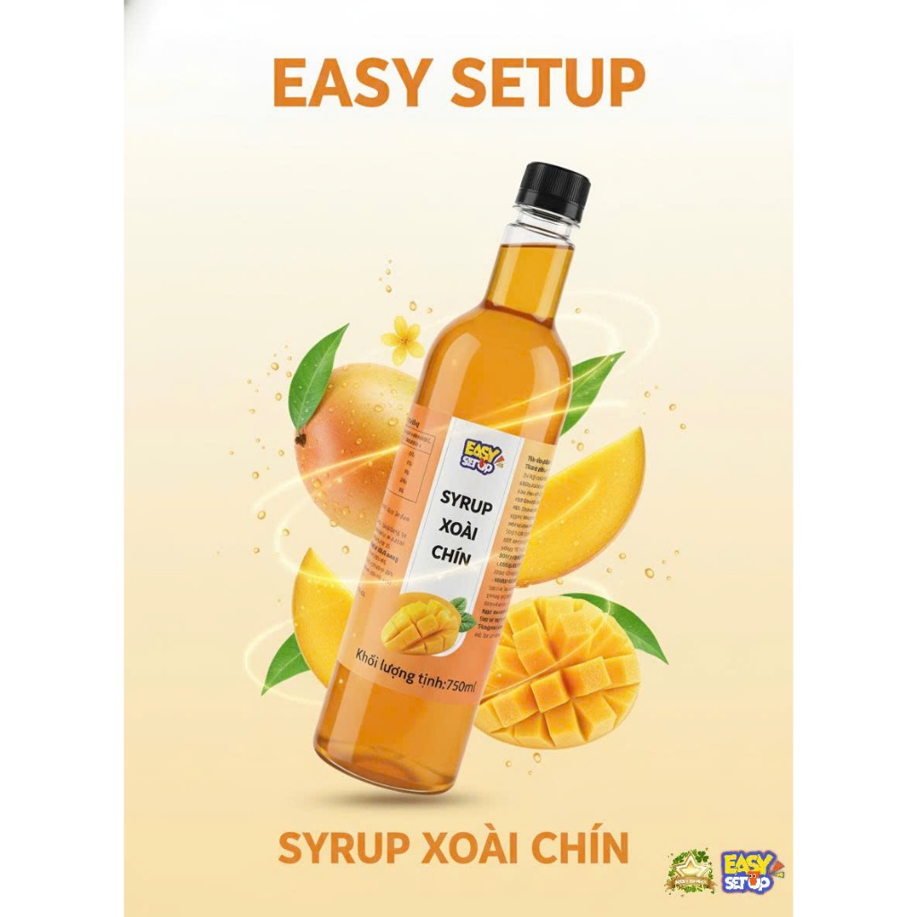 [1KG] syrup xoài chín LUCKY VN STAR - siro vị xoài Thái thơm ngon ...