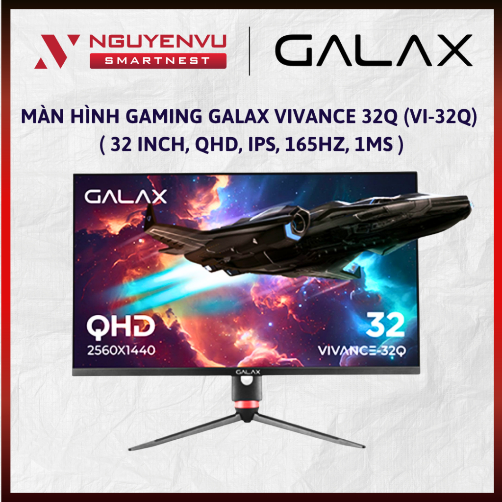 [CHÍNH HÃNG] Màn hình gaming Galax Vivance 32Q (VI-32Q) 32 inch, QHD ...