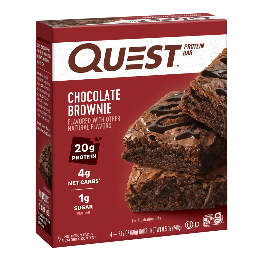 [Bán Chạy] Quest Protein Bar – Chocolate Brownie | Hộp 4 Thanh Cao Cấp ...