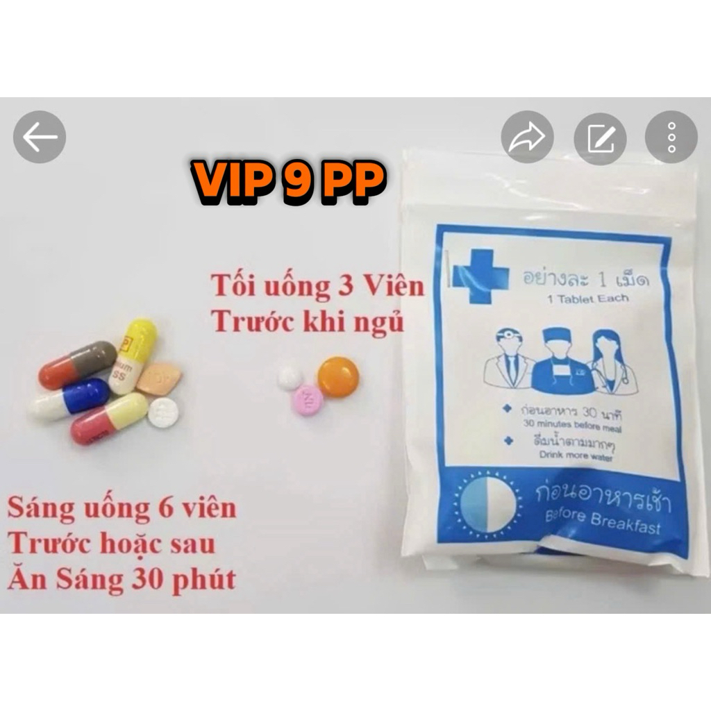Giảm cân vip 9pp dòng giảm cân yanhee | Shopee Việt Nam