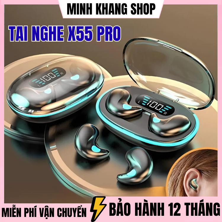 Tai Nghe Không Dây X55 / F9 / M10 / KY8 PRO Bluetooth Màn Hình LED Tai ...