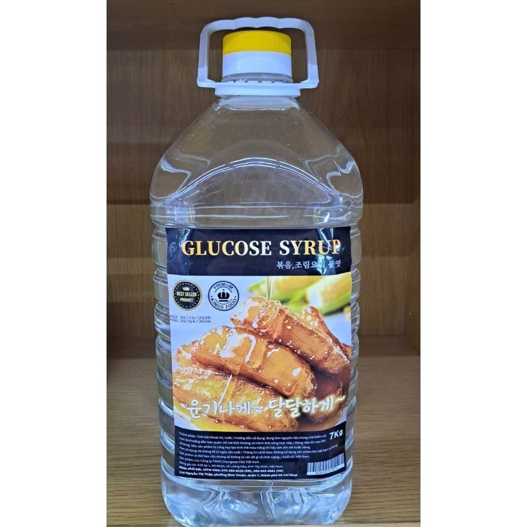 Nước đường bắp Glucose Syrup can 7kg | Shopee Việt Nam