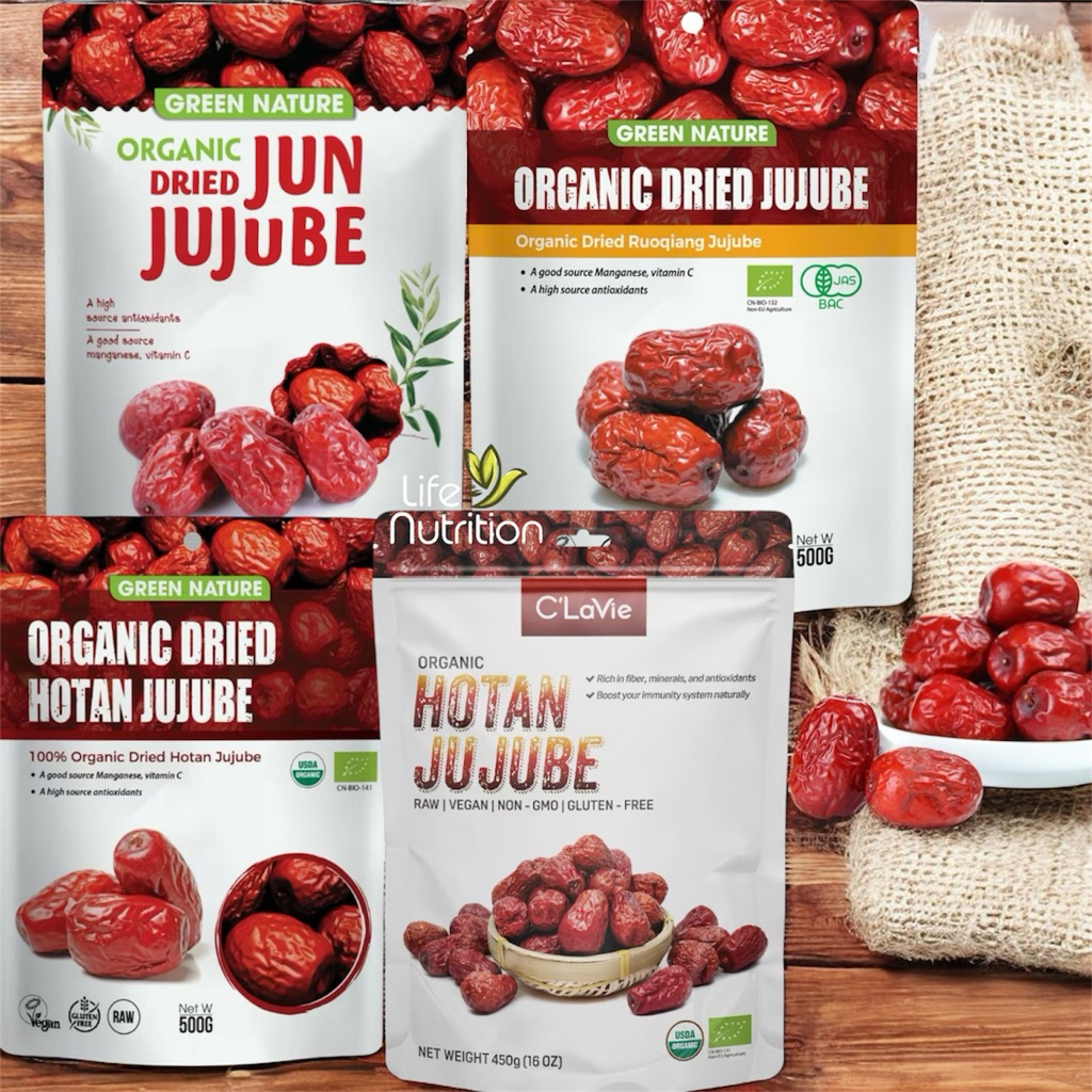 Táo Đỏ Hữu Cơ -Organic Jujube Green Nature/ C’Lavie -500g | Shopee Việt Nam