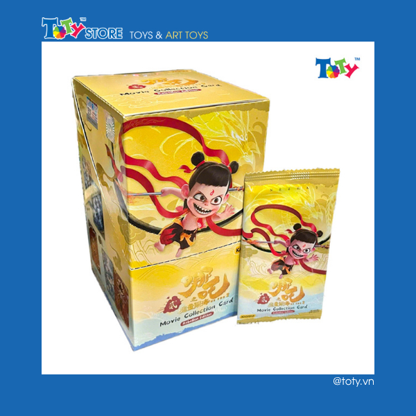[CHÍNH HÃNG] Card bo góc Nezha - Na Tra 2: Ma đồng náo hải (1 pack ...