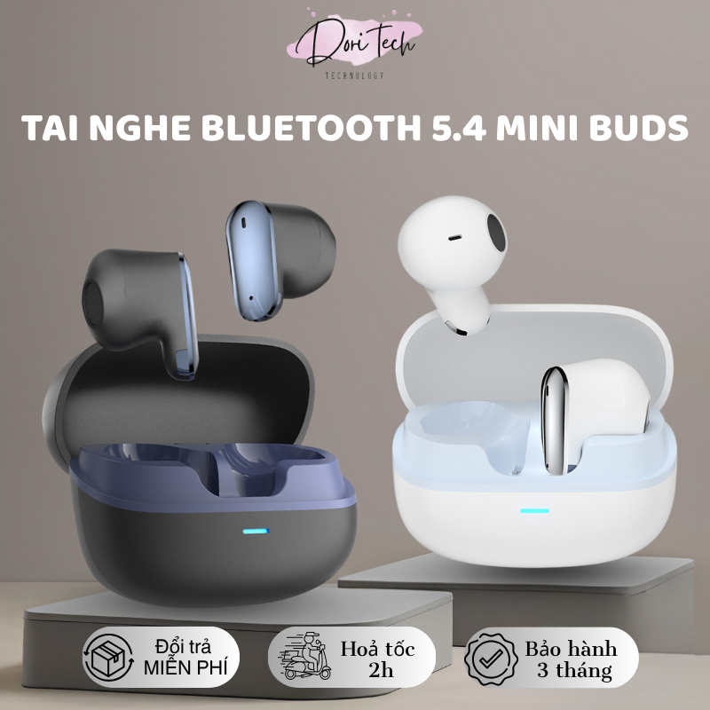 Tai Nghe Mini Buds Thể Thao – Bluetooth 5.4, Khử Ồn, Nhỏ Gọn, Có Mic ...