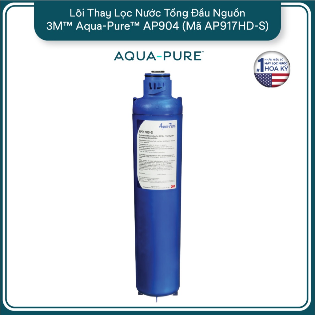 Lõi Lọc Dành Cho Hệ Thống Lọc Tổng 3M AQUA-PURE AP904 (3M AP917HD-S ...