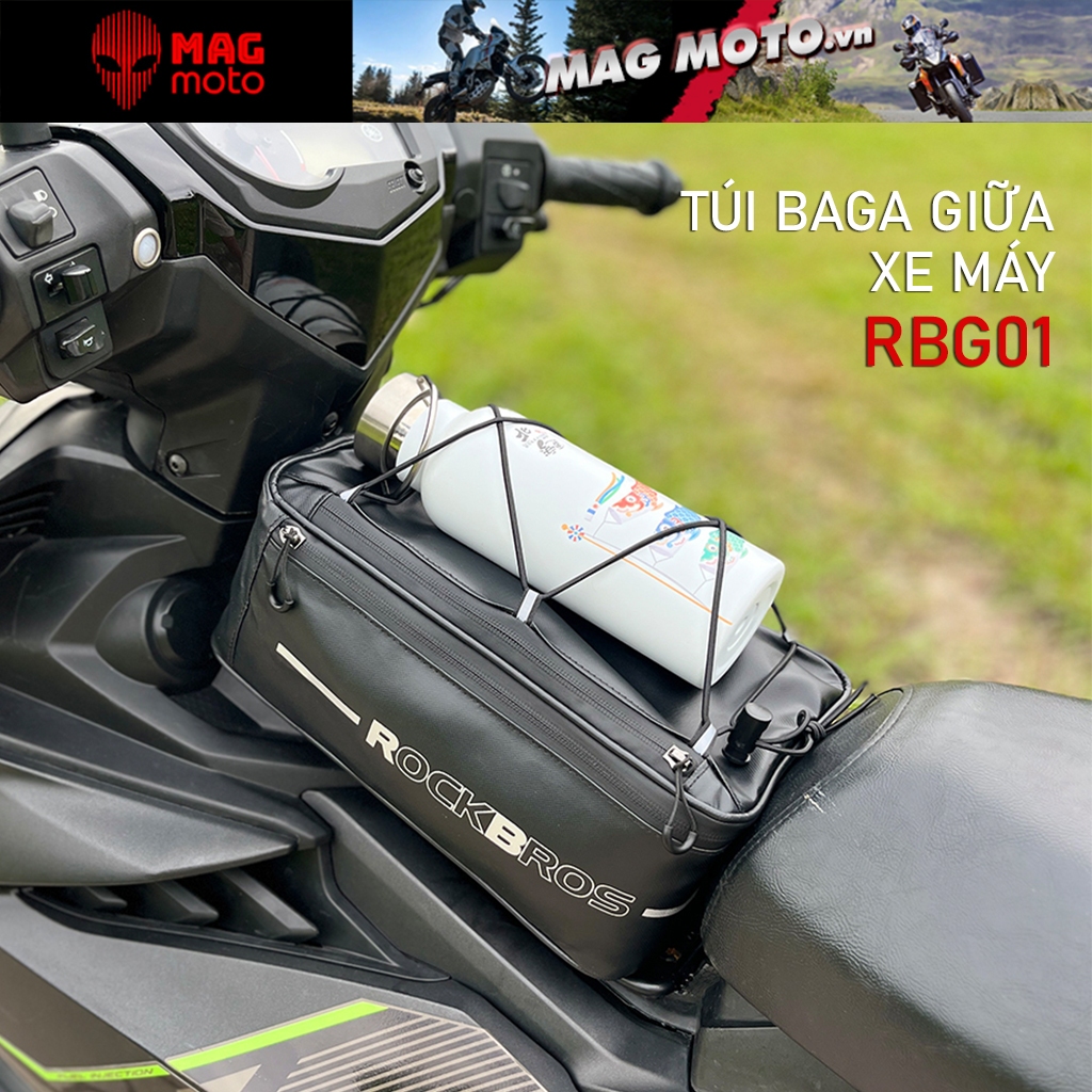 Túi gắn baga giữa xe máy RBG01 - Túi baga xe máy | Shopee Việt Nam