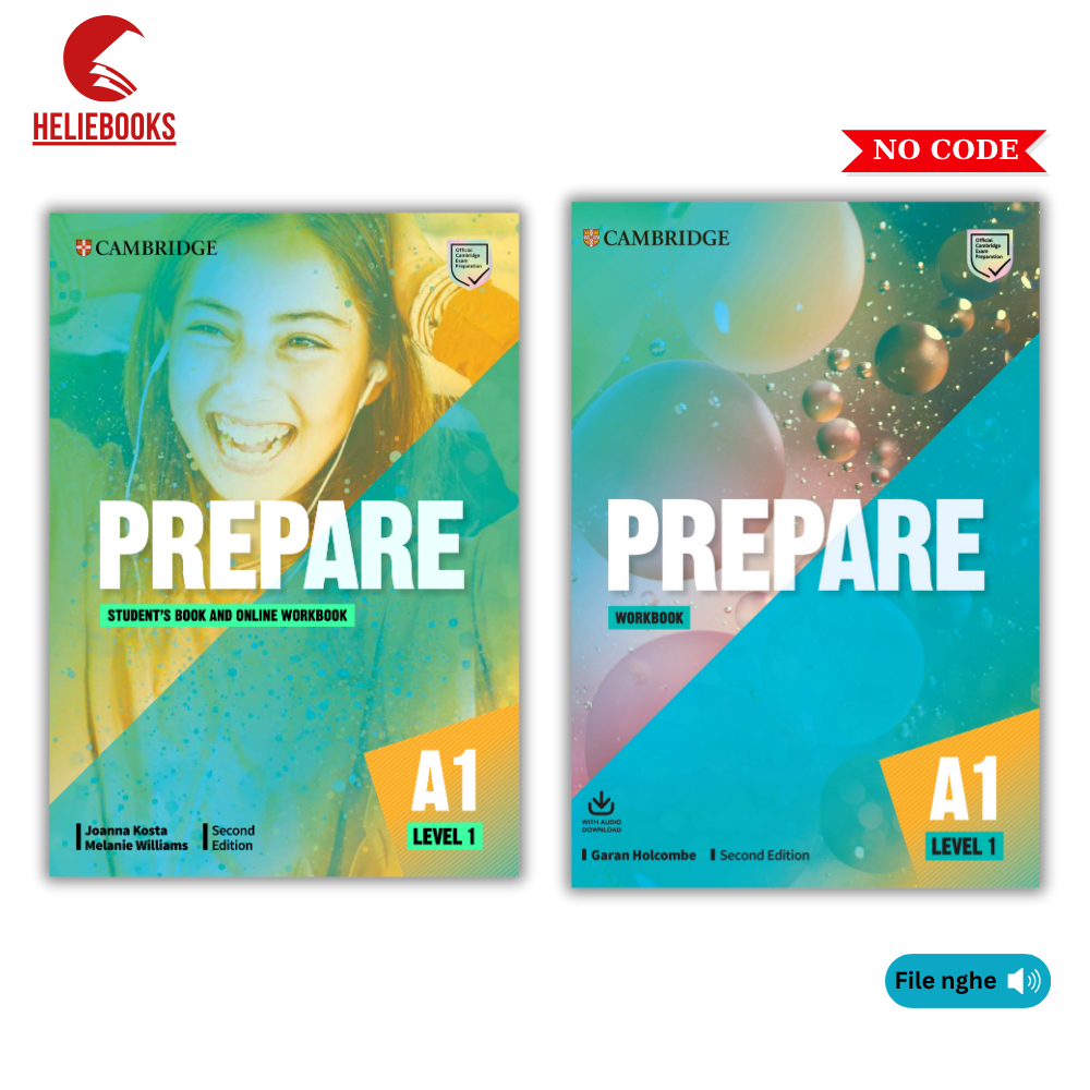 Sách - PREPARE 2nd edition - Level 1 (KHONG CO CODE) - Bản in lazer đẹp ...
