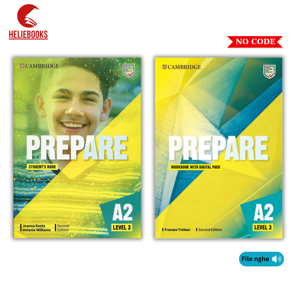Sách - PREPARE 2nd edition - Level 3 (KHONG CO CODE) - Bản in lazer đẹp ...