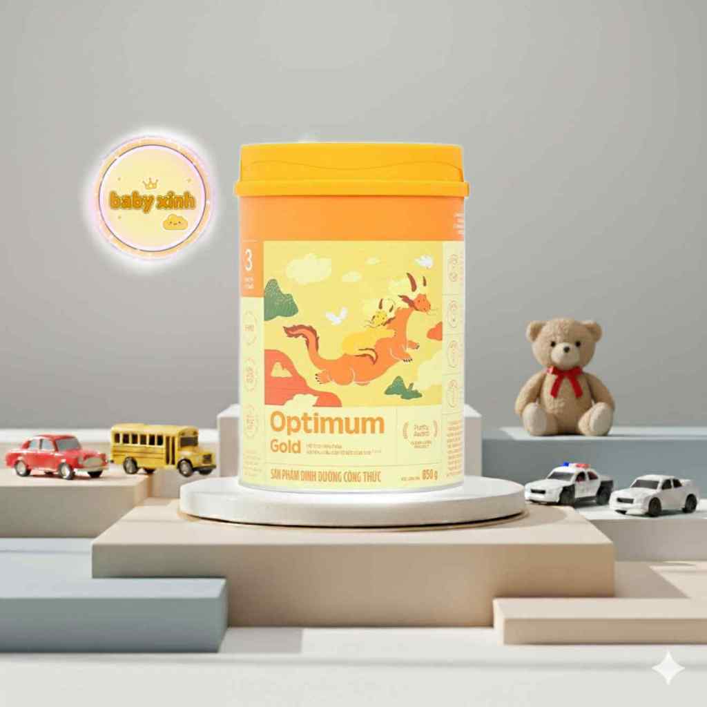 Sữa công thức Optimum 3 - Lon 850g | Shopee Việt Nam