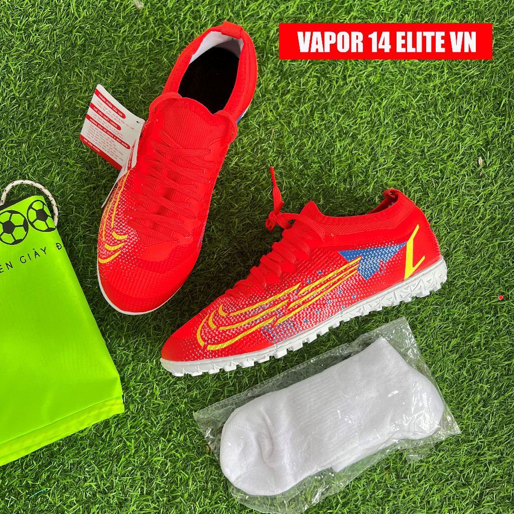 [Khâu Đế] Giày đá banh cỏ nhân tạo Vapor 14 Elite VN – đế cao su, khâu ...