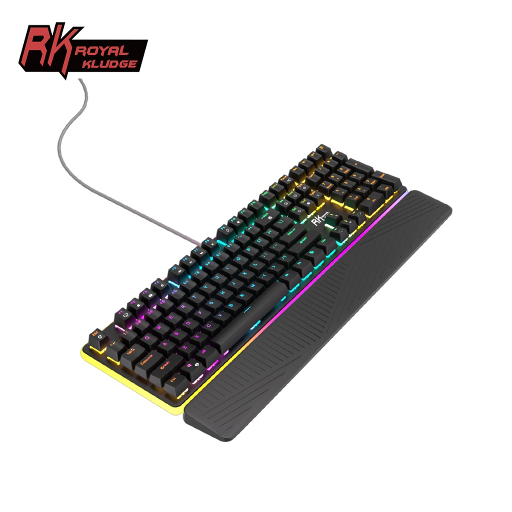 Royal Kludge RK918 Full Rgb Backlit Bàn phím cơ khí có dây | Shopee ...