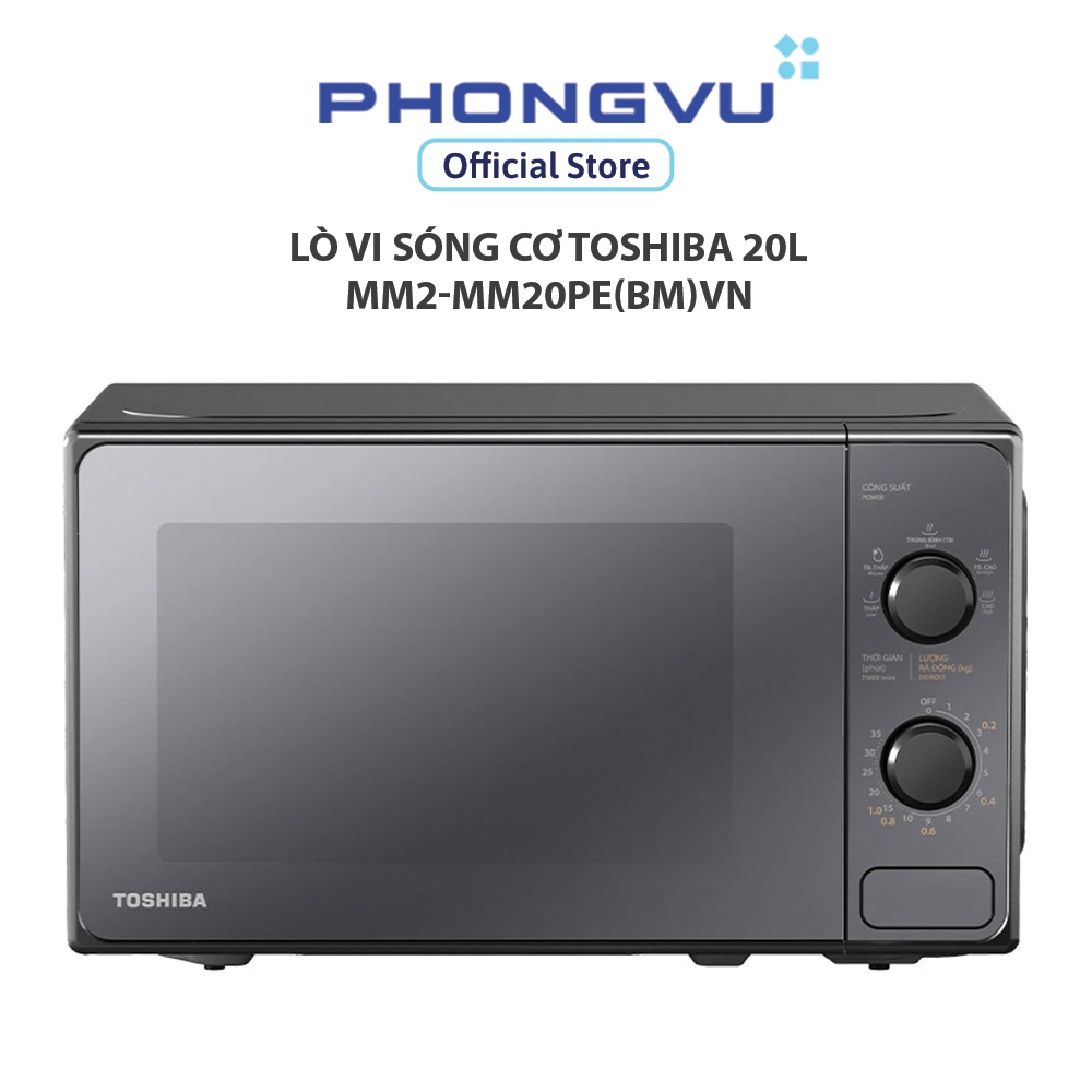 Lò vi sóng cơ Toshiba 20L MM2-MM20PE(BM)VN - Bảo hành 12 tháng | Shopee ...