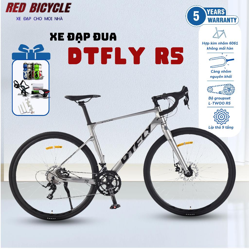 Xe Đạp Road Đua DTFLY R5 Chính Hãng- Khung Nhôm Đúc Líp Thả Bộ Groupset ...