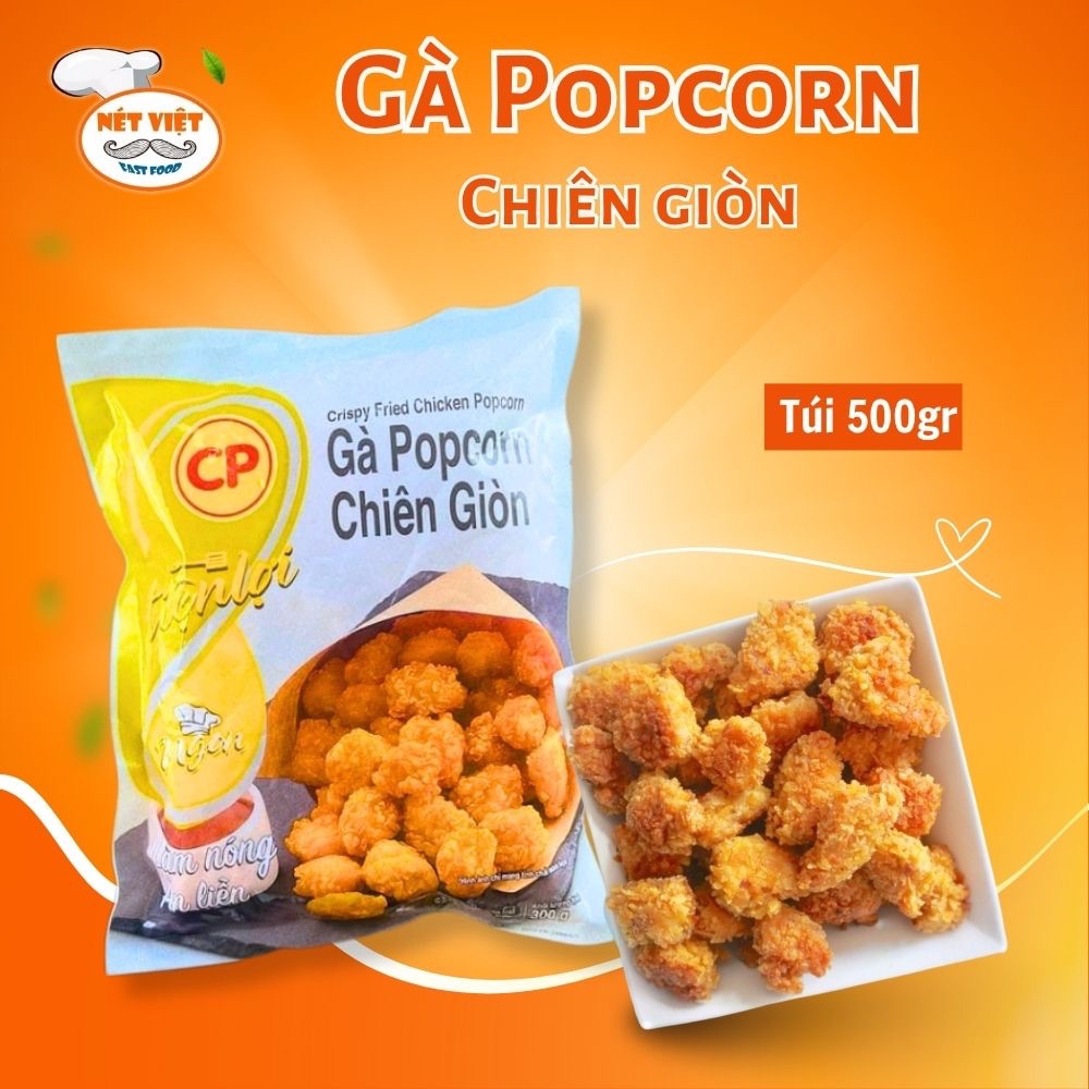 Gà Viên Chiên / Gà Popcorn CP 300g / 1kg – Giòn Rụm Ngon Chuẩn Quán ...