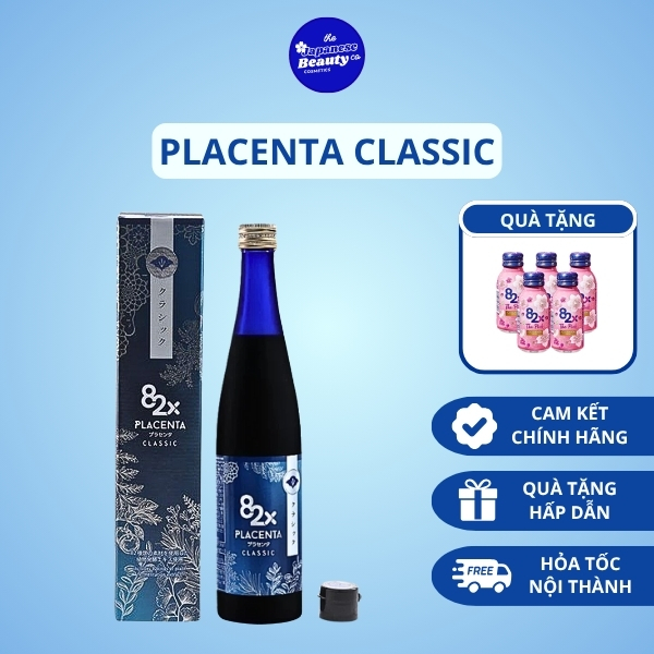 82X Placenta Classic - Nước Uống Hỗ Trợ Cải Thiện Sắc Tố Da, Duy Trì ...