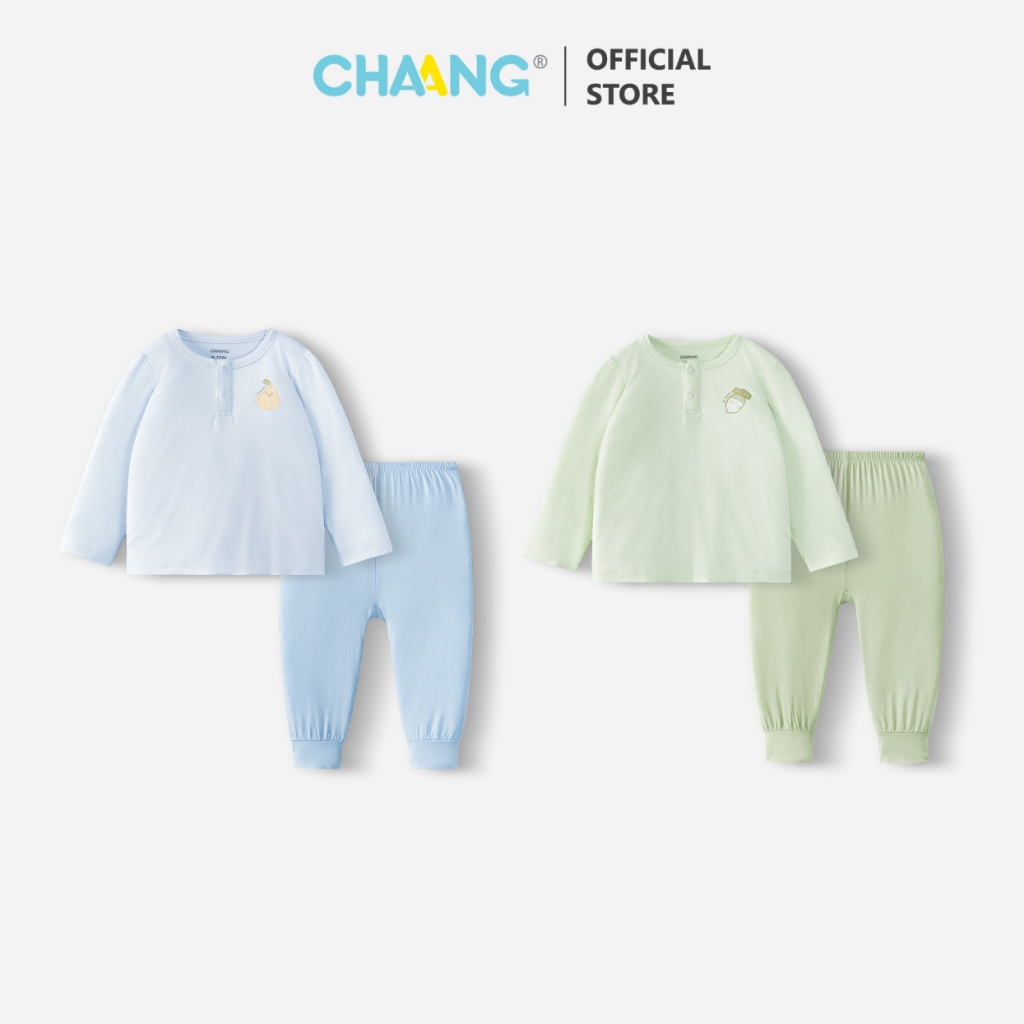 [CHAANG 6M-5Y] Bộ quần áo dài bổ trụ Harvest cho bé trai | Shopee Việt Nam