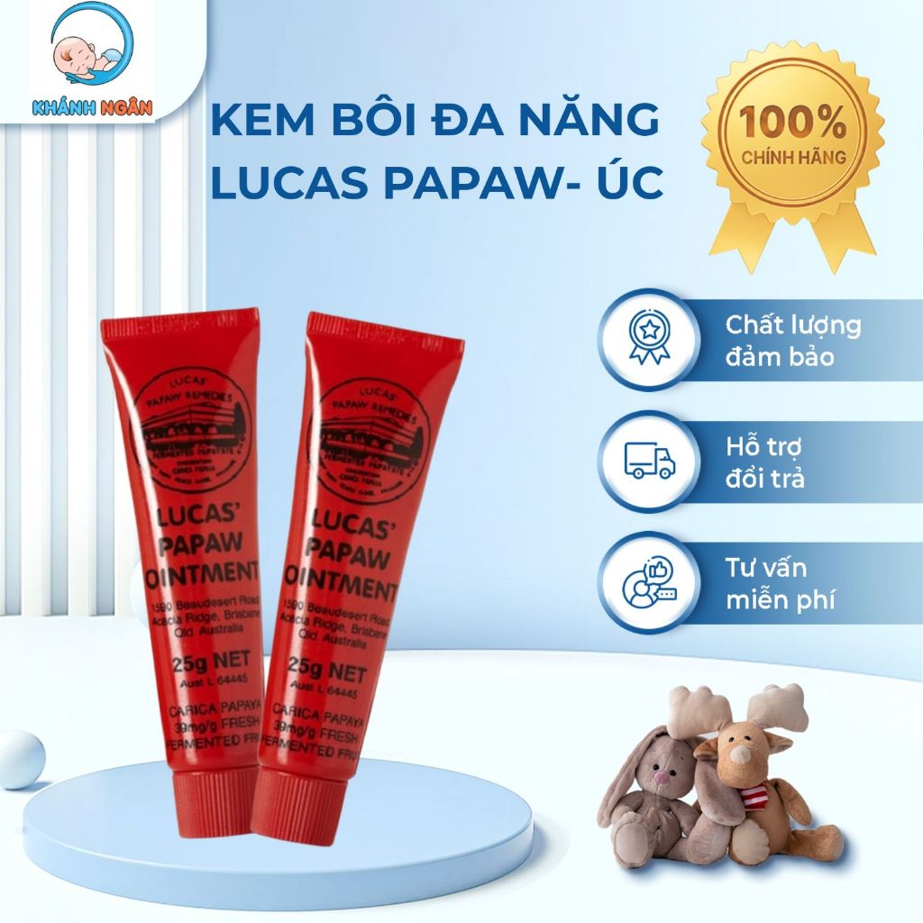 Kem Đa Năng Lucas Papaw Ointment25g Dưỡng Ẩm Làm Dịu Da Giảm Nứt Nẻ Côn ...