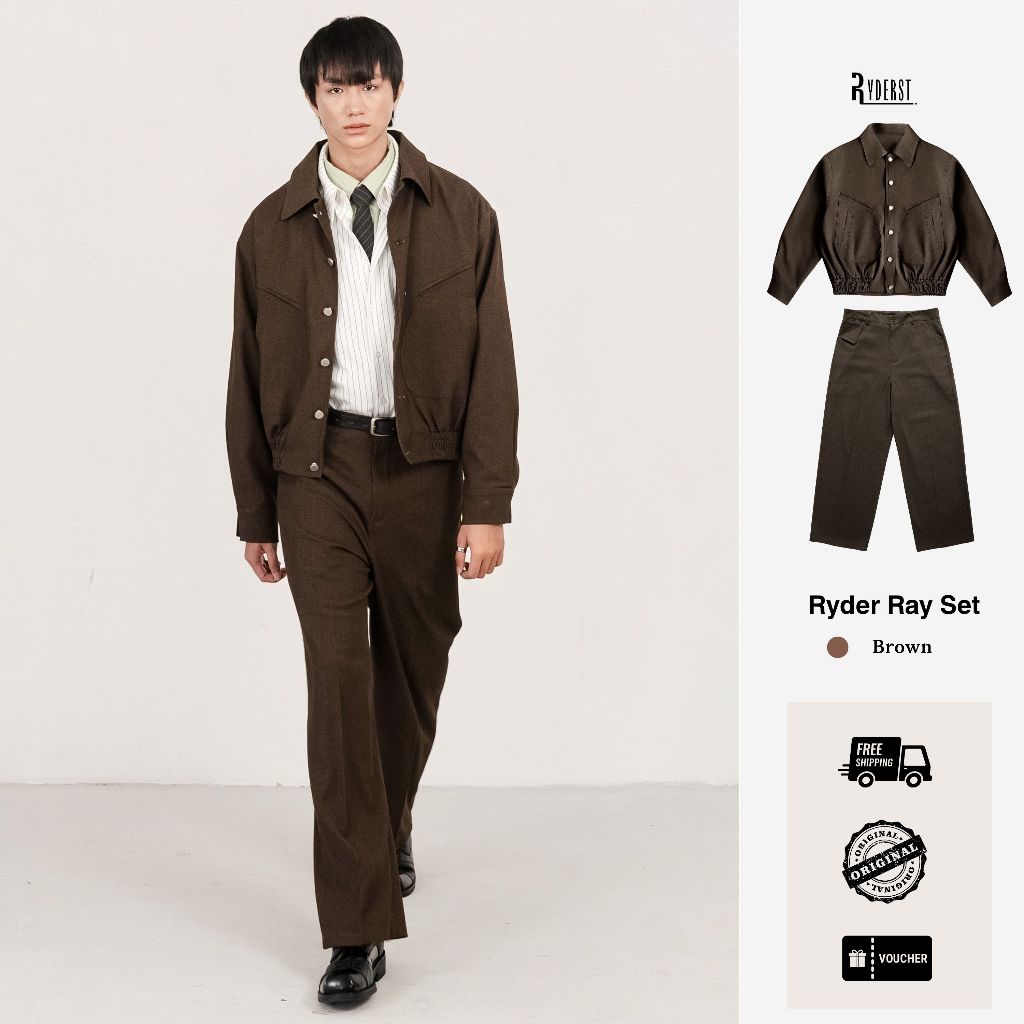 Set Quần Áo Ryder Ray, Form Relaxed Thoải Mái, Chất liệu Rayon Cotton ...