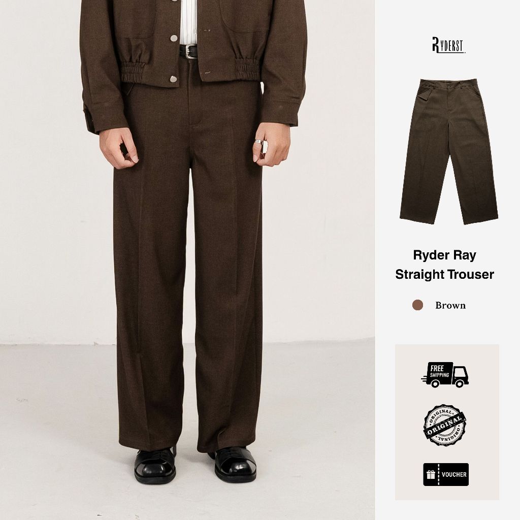 Quần Ryder Ray, Form Relaxed Thoải Mái, Chất liệu Rayon Cotton Mềm Mịn ...