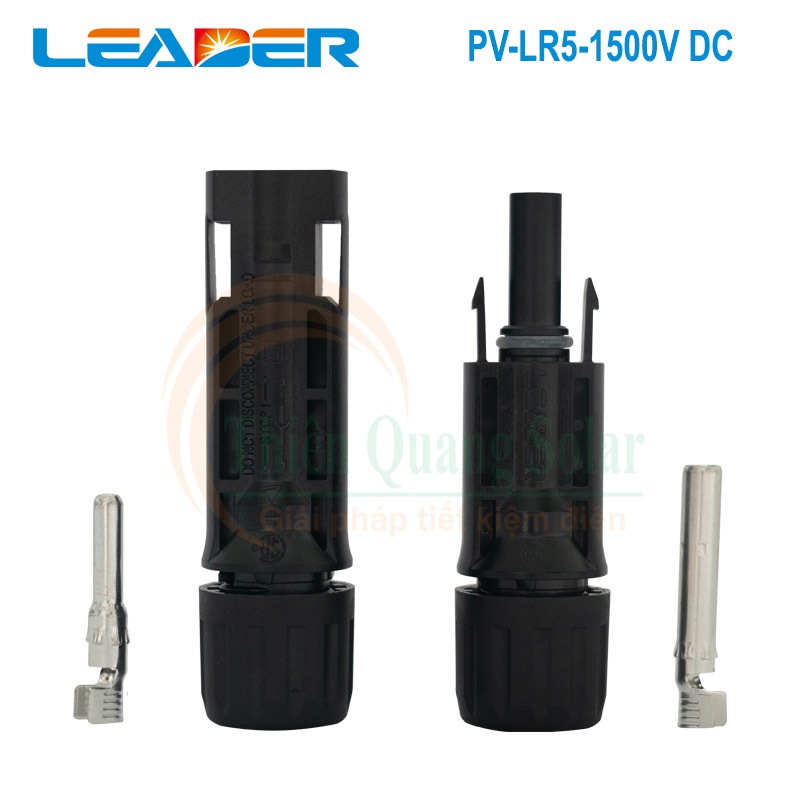 MC4 1500V DC chính hãng Leader (PV-LR5-1500V DC) | Shopee Việt Nam