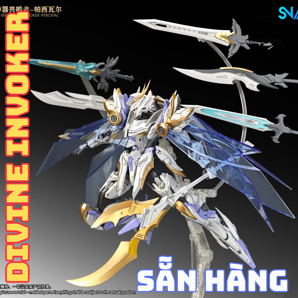 [SẴN HÀNG] Mô Hình Lắp Ráp SNAA RG 1/144 SC-009 – DIVINE INVOKER – PERCIVAL (BẢN CAO CẤP ...