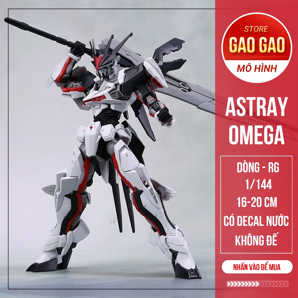 Mô hình lắp ráp Load Astray Omega tỉ lệ 1/144 - Phiên bản áo choàng ...